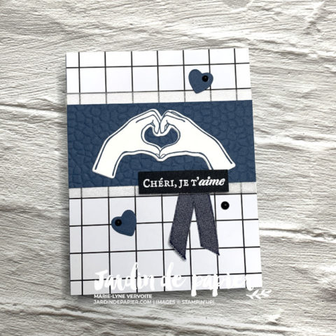 Carte de St-Valentin Tous ensemble - Scrapbooking | Créations de papier ...